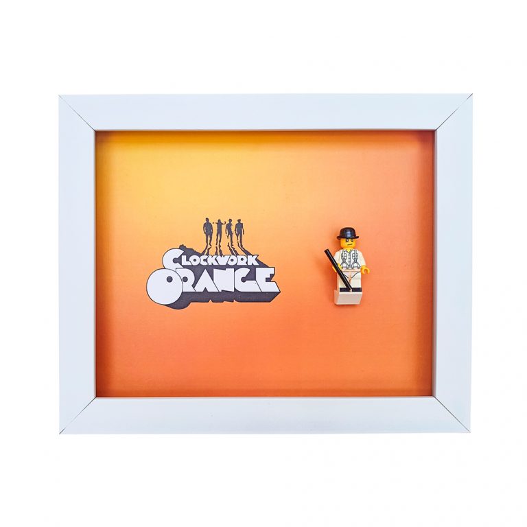 Lego frame CLOCKWORK ORANGE - Paperclip-store