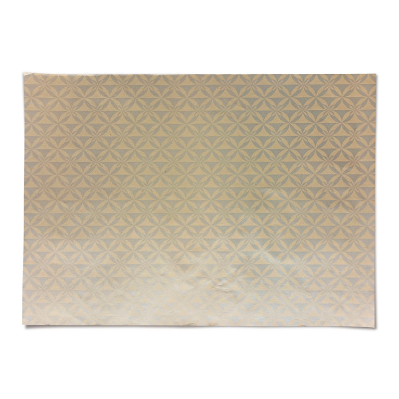 Gift wrapping paper SILVER STARS - Paperclip-store